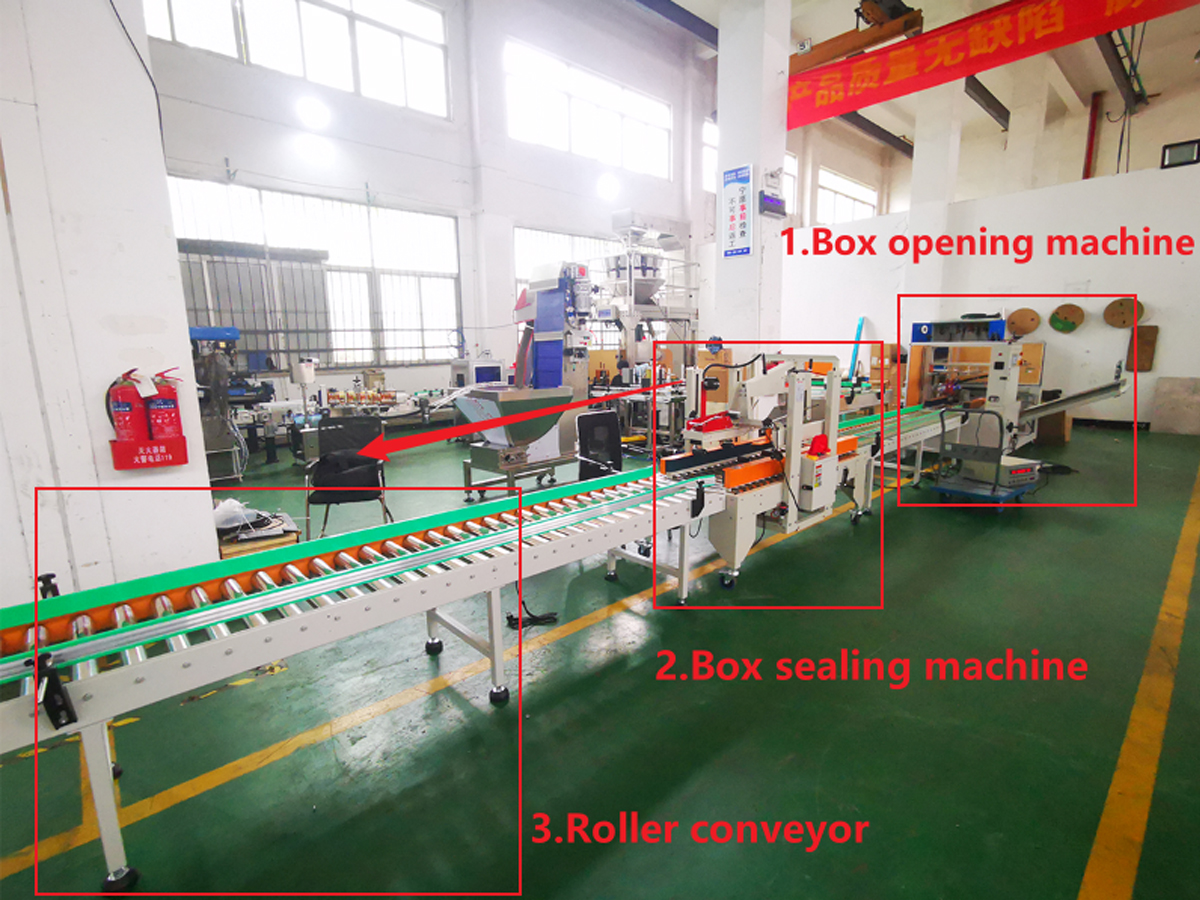 News - Automatic box opening and sealing machine will be sent to American