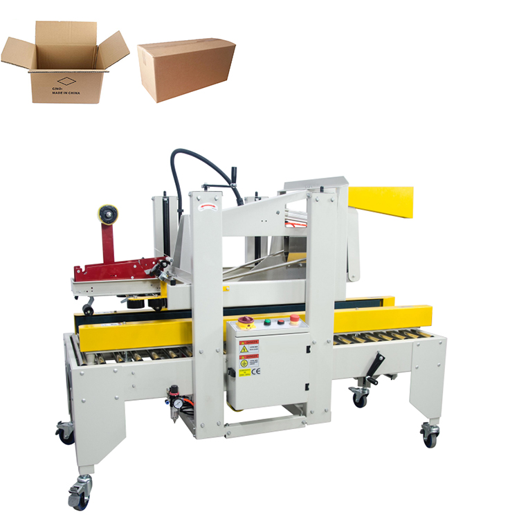 China Automatic 304SS Frame Tape Carton Box Sealer Sealing Machine Case ...