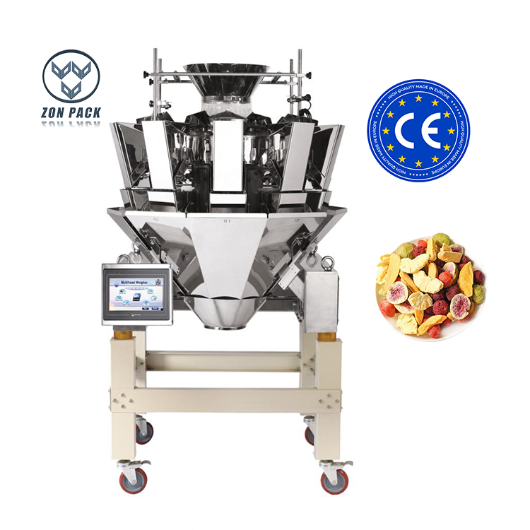 China High speed 100 Bags/Min 14/10 head weigher for fully automatic ...
