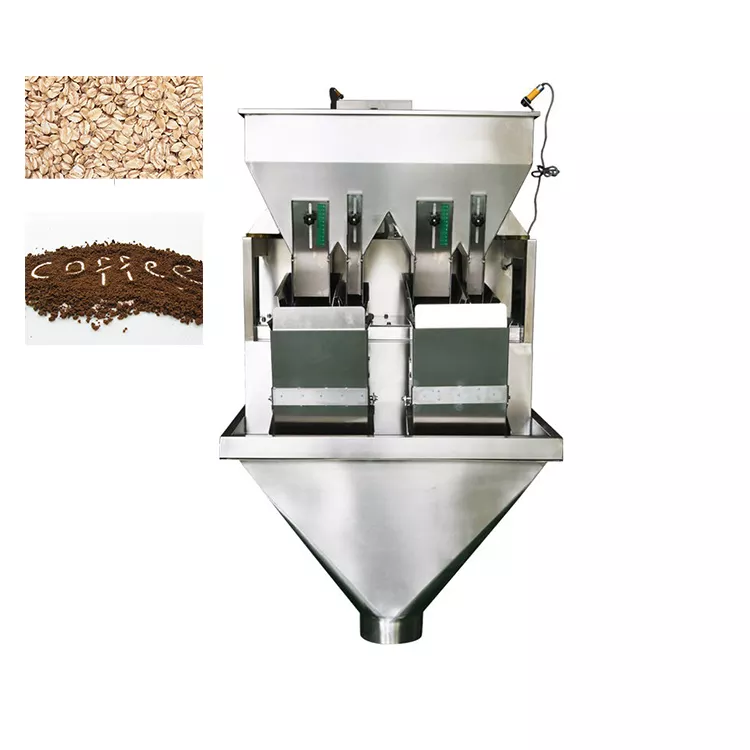 China Linear weigher 2 head linear scale for weighing rice Manufacturer ...