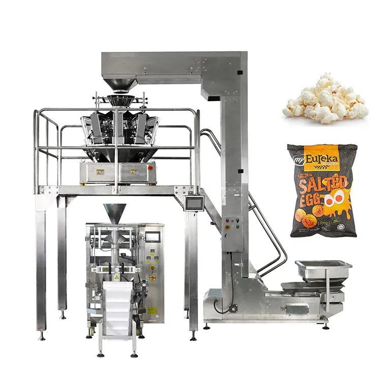 China Multi-function industrial popcorn packaging machines food packing ...