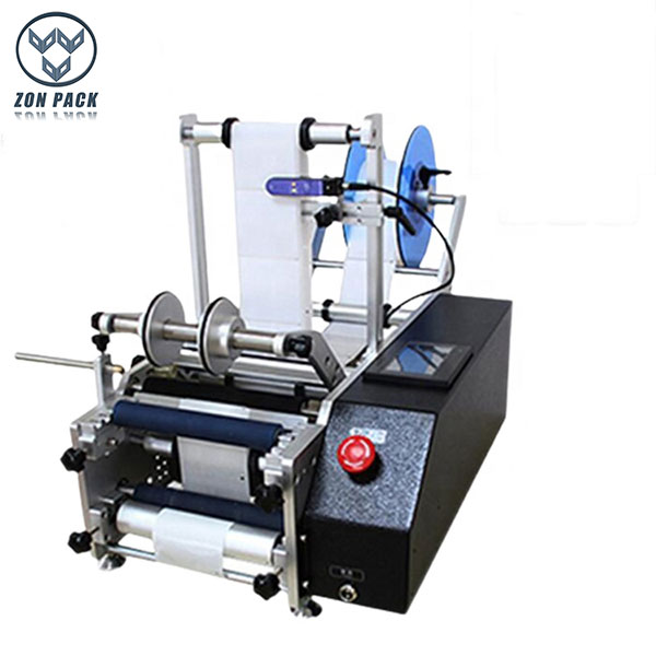 China Semi-automatic round bottle labeling machine Manufacturer and ...