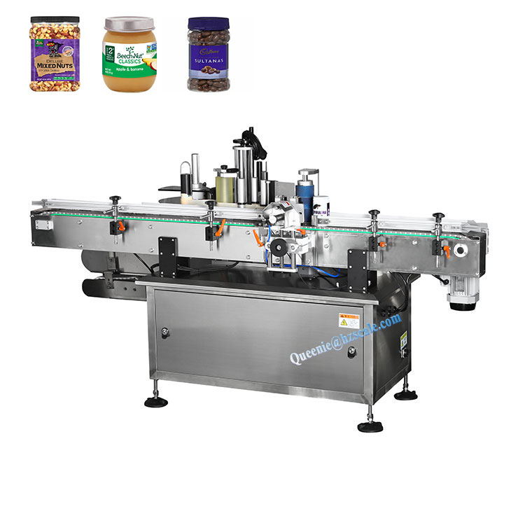 China Factory Price Automatic Round Bottle Labeling Machine In Packing ...