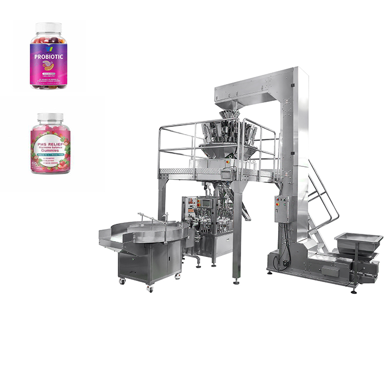 China Full Automatic Plastic Bottle Vitamin Candy Multihead Weigher ...